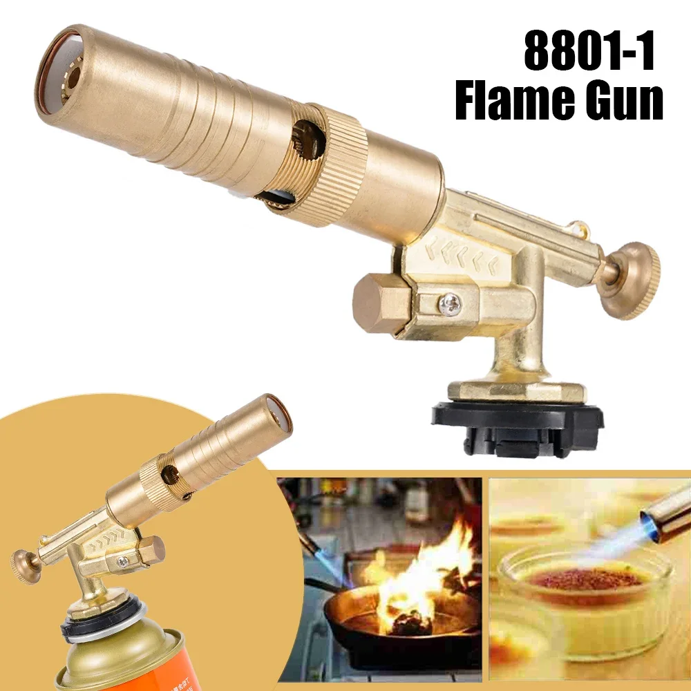 Welding-Torch-Gas-Burner-Flame-Gun-Blower-Pure-Copper-Gas-Torch-Brazing ...