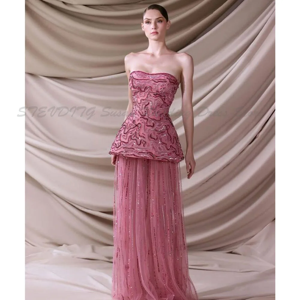 Pretty Party Dresses Prom Exquisite Sleeveless High Quality Floor ...