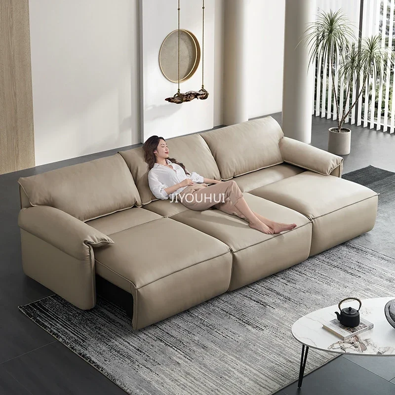 Sof-reclinable-multifunci-n-Italiano-mueble-extensible-de-cuero-suave-personalizado-para-sala-de ...