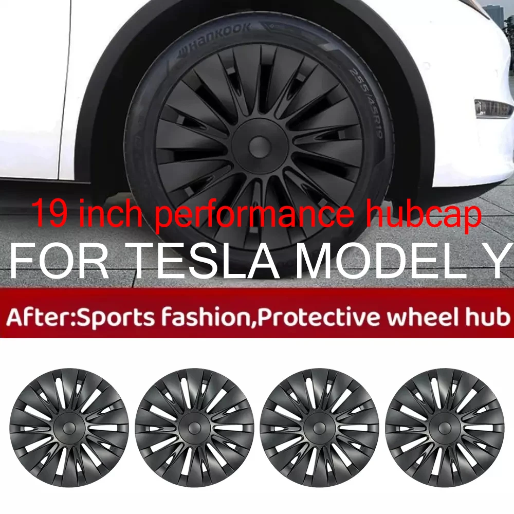 4PCS-19-Inch-Full-Coverage-Blade-Wheel-Hubcap-Performance-Replacement ...