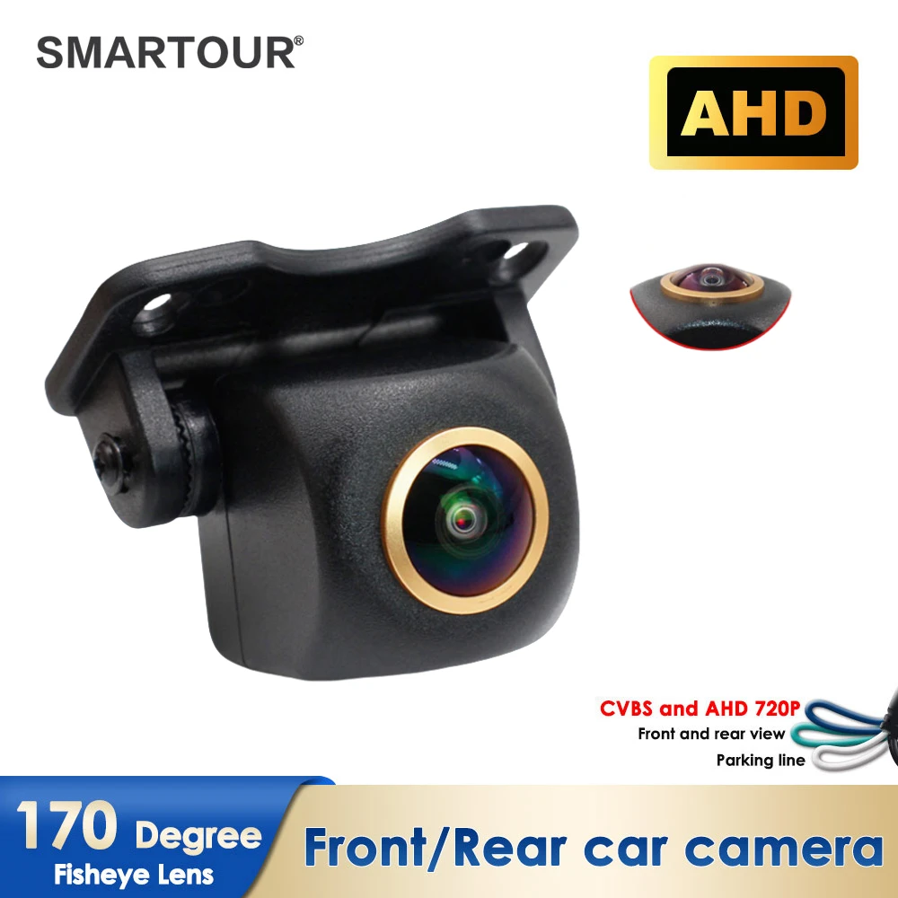 SMARTOUR-170-degrees-AHD-Fisheye-Lens-Reversing-Camera-Car-Front-Side ...