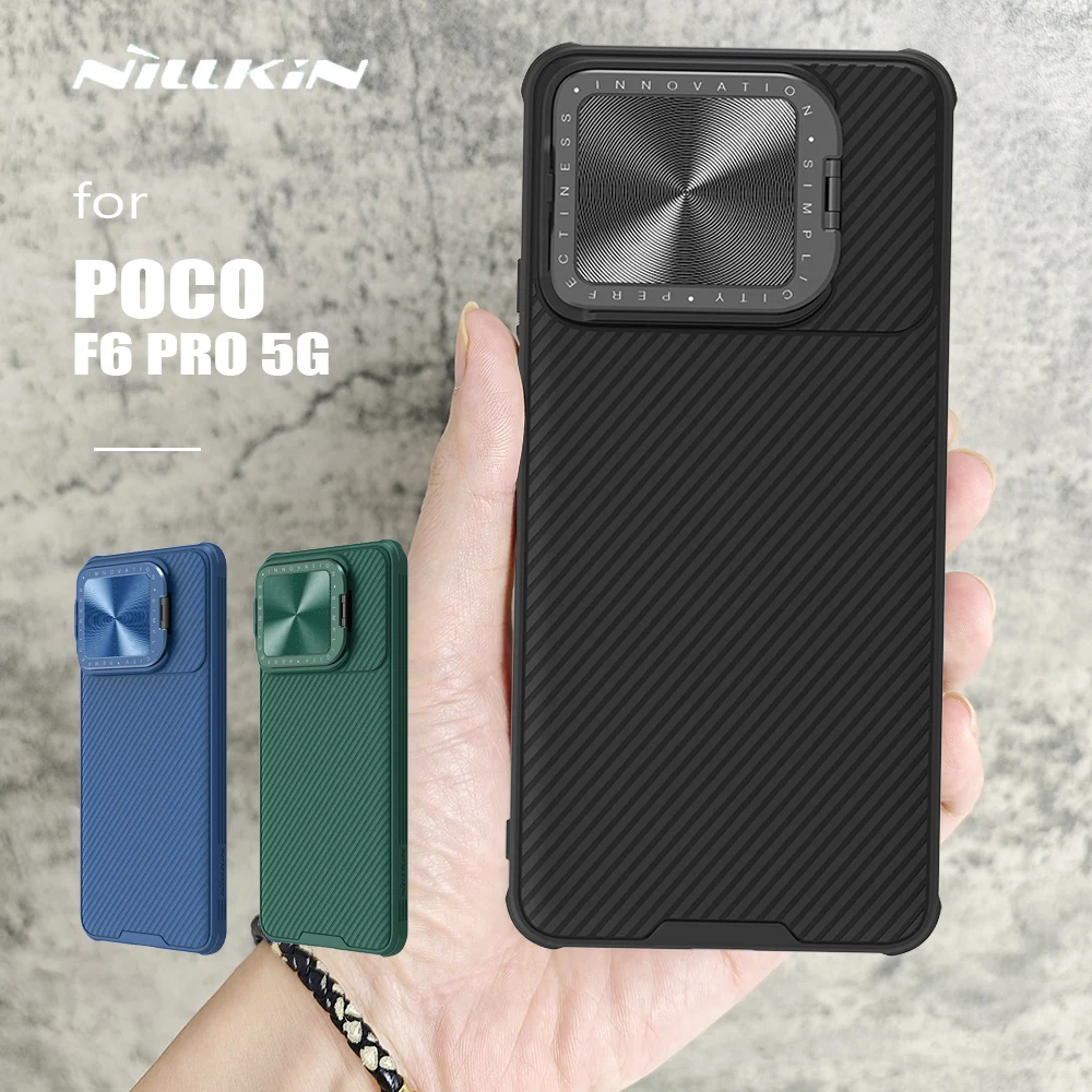 Nillkin-for-Xiaomi-Poco-F6-Pro-5G-Case-Camshield-with-Camera-Stand ...