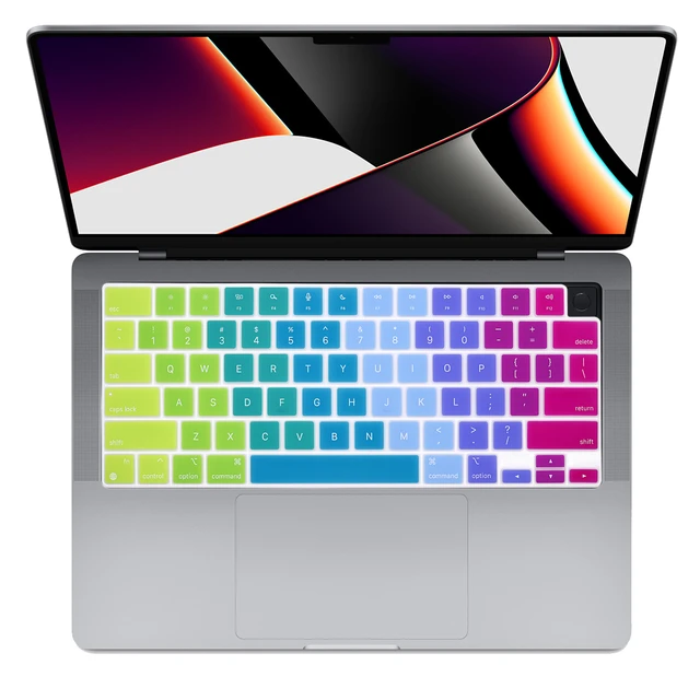 Macbook Keyboard Cover Rainbow