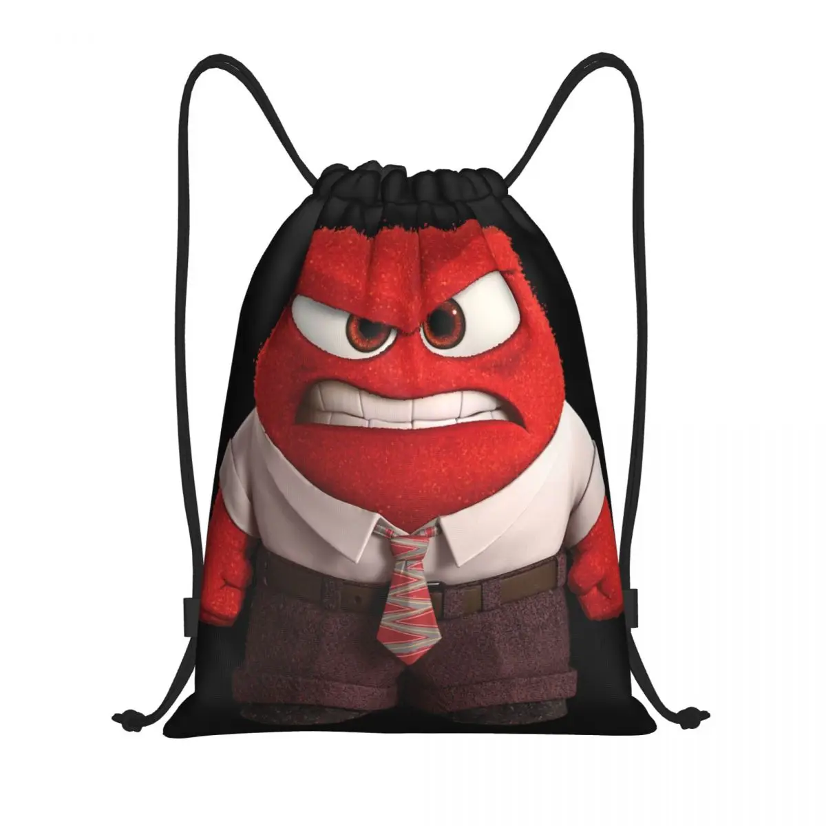 Custom-Cute-Inside-Out-Anger-Drawstring-Backpack-Sports-Gym-Bag-for ...