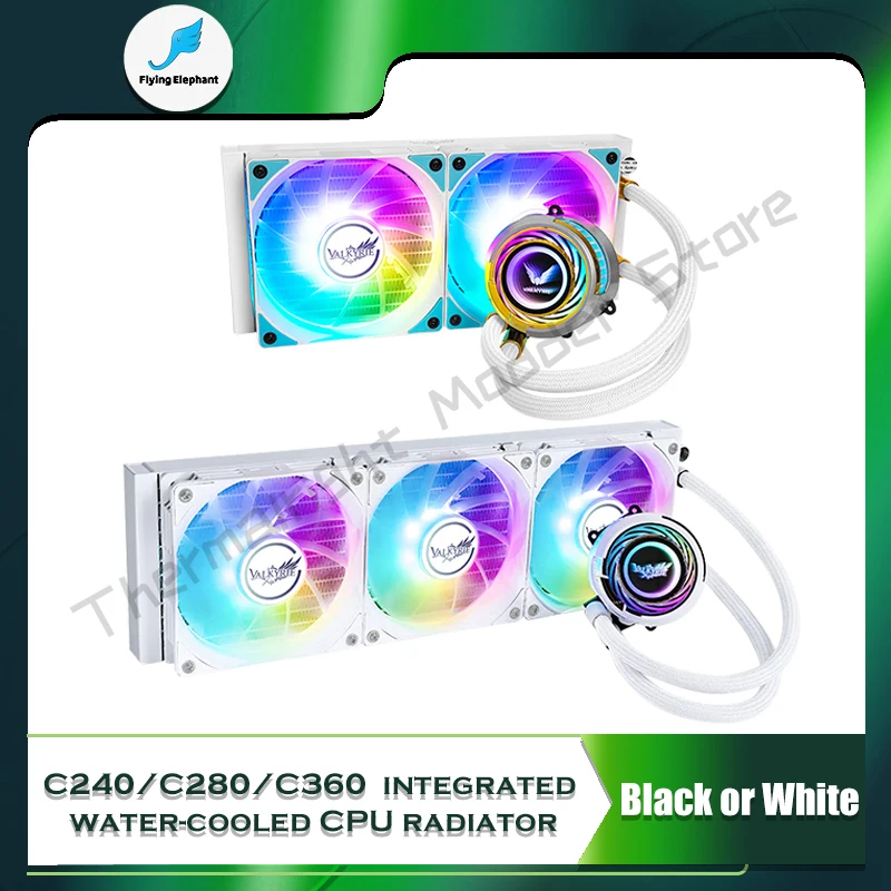 VALKYRIE CPU Water Cooler 240mm 360mm AIO Animation Co branding ...