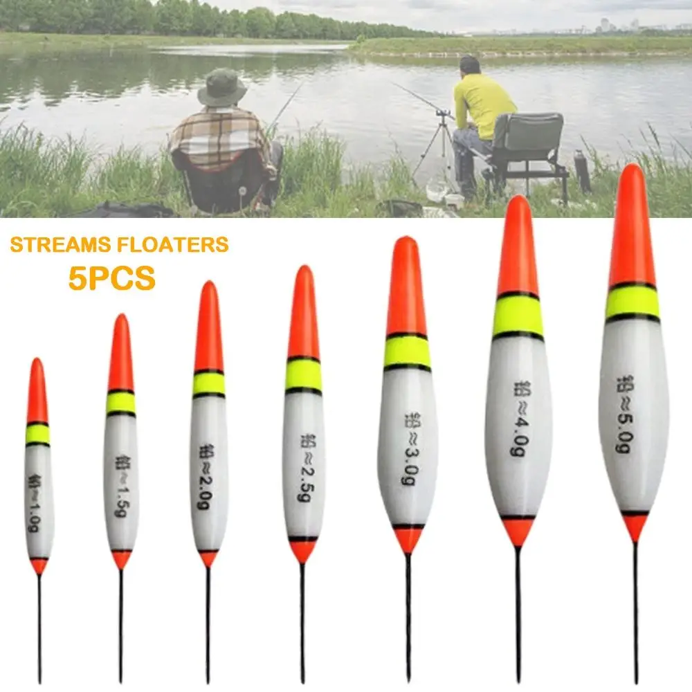 5pcs Nanomaterials Fishing Rock Float Superfine Workmanship Streams ...
