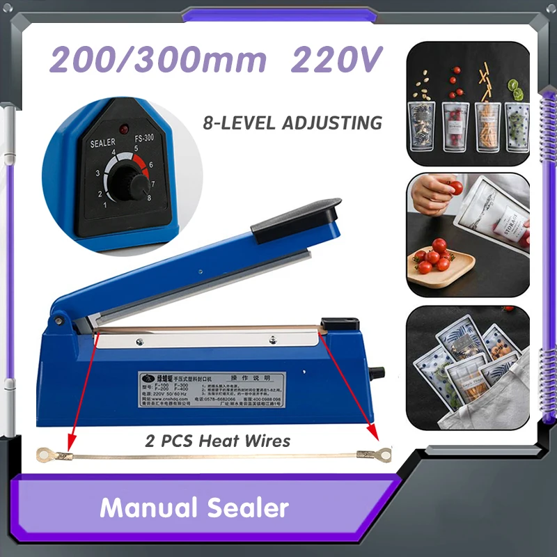 Automatic-Heat-Sealing-Machine-Fast-Heat-Sealer-Hand-Press-Vacuum-Food ...