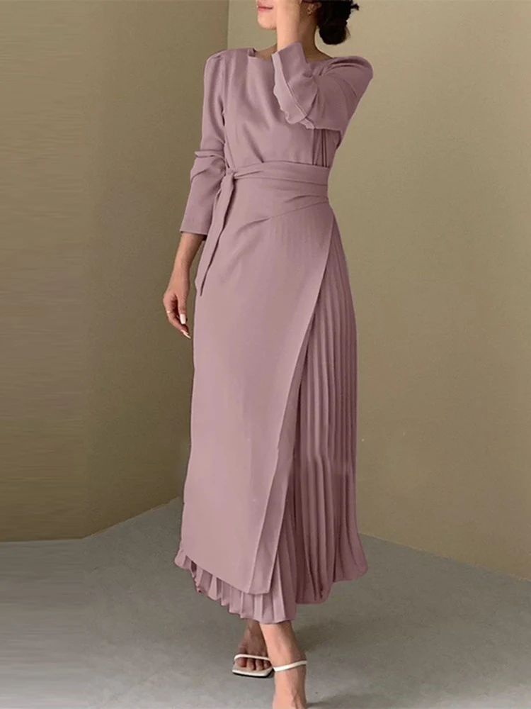 Fashion-A-line-Pleated-Dresses-ZANZEA-Elegant-Party-Sundress-Women ...