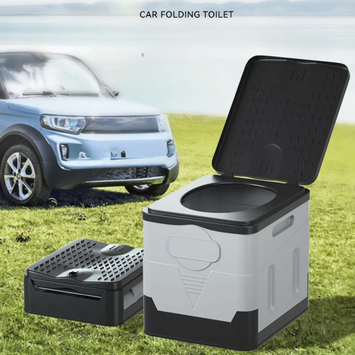 Portable-Folding-Toilet-for-Outdoor-Camping-Hiking-Beach-Reusable ...