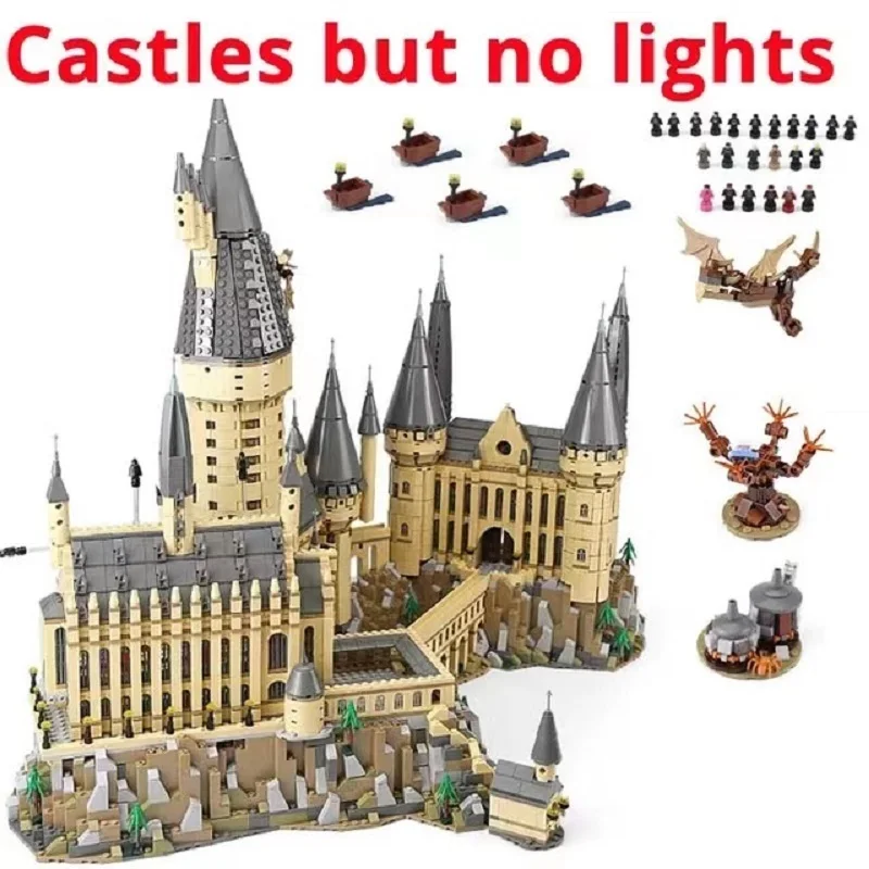Magic-School-Castle-Model-Building-Blocks-Tijolos-Compat-veis ...