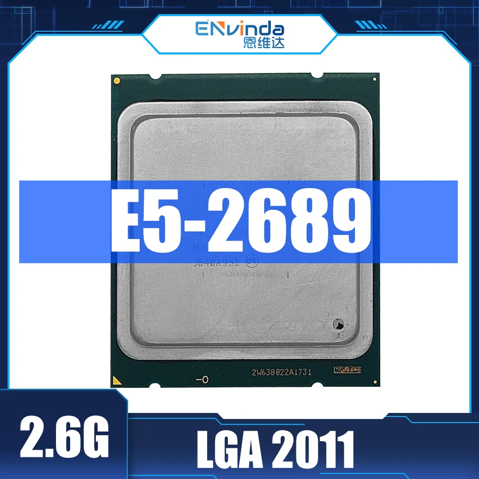 Used Original Intel Xeon E5 2689 LGA 2011 CPU Processor 2.6GHz 8 Core ...