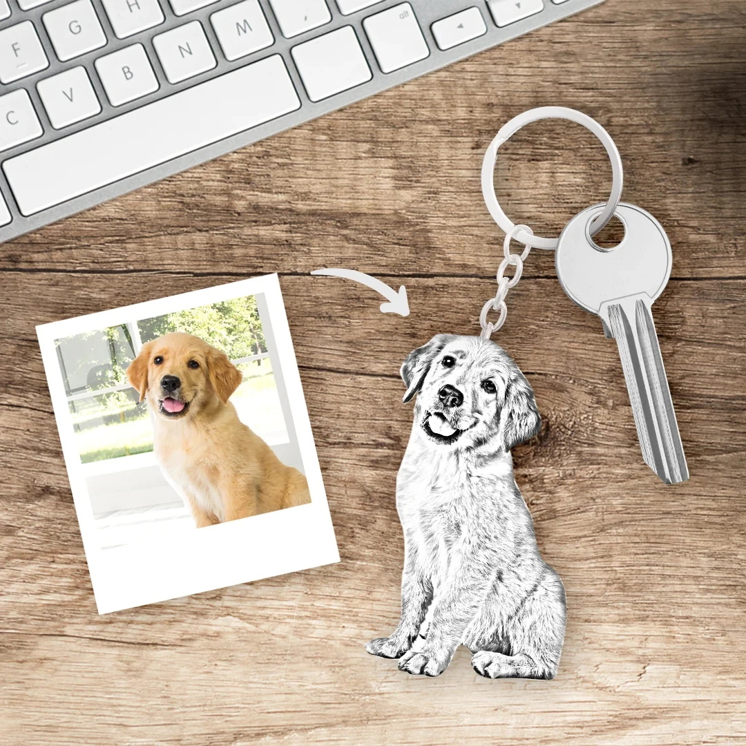 Personalized Keychain - Puppiza