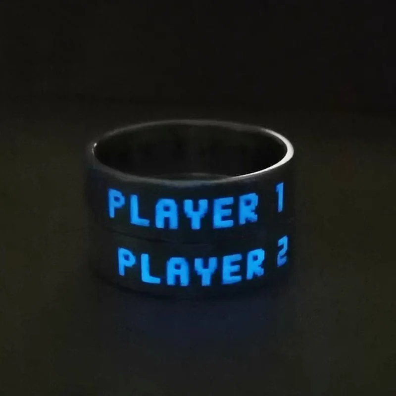 Matching Rings Couples Player 1 Player 2 | Luminous Ring Couple Player ...