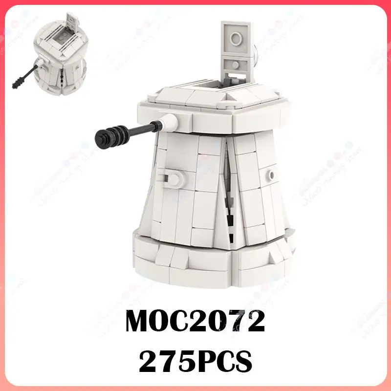 Movie Military Weapons DF.9 Hoth Turret Defense Tower MOC Building ...