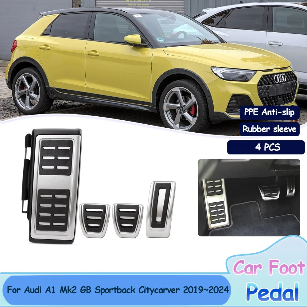 For Audi A1 Mk2 GB Sportback Citycarver 2019~2024 Car Foot Pedals ...