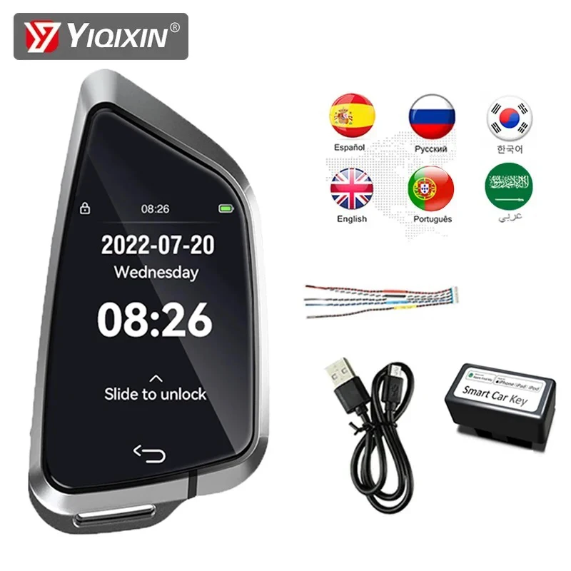 Universal-modificado-remoto-inteligente-chave-de-tela-lcd-para-bmw ...