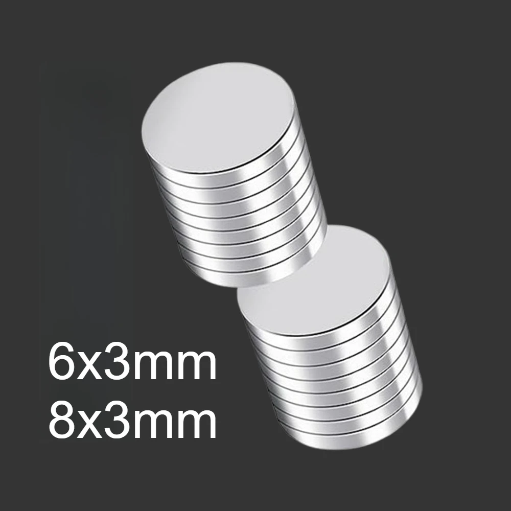 6x3/8x3mm multifunctional miniature magnet, suitable for storage, DIY ...