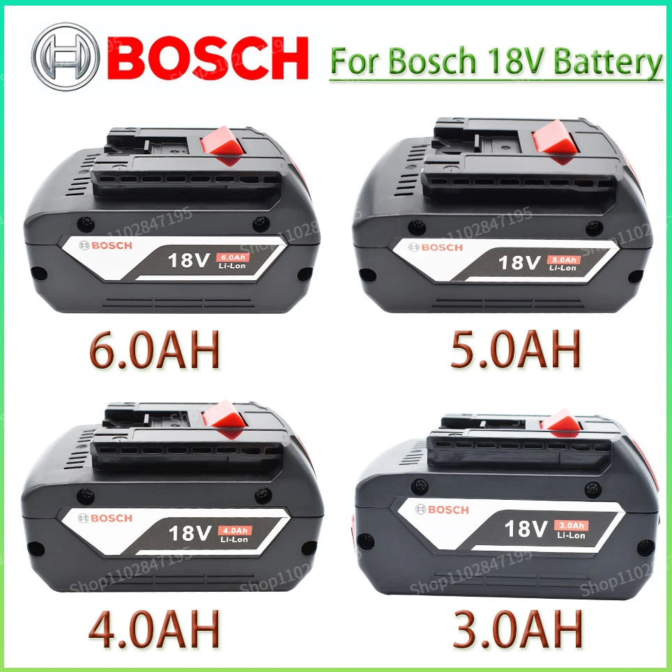 BOSCH 18V Original Lithium Battery BOSCH Battery Pack 6.0AH Original ...