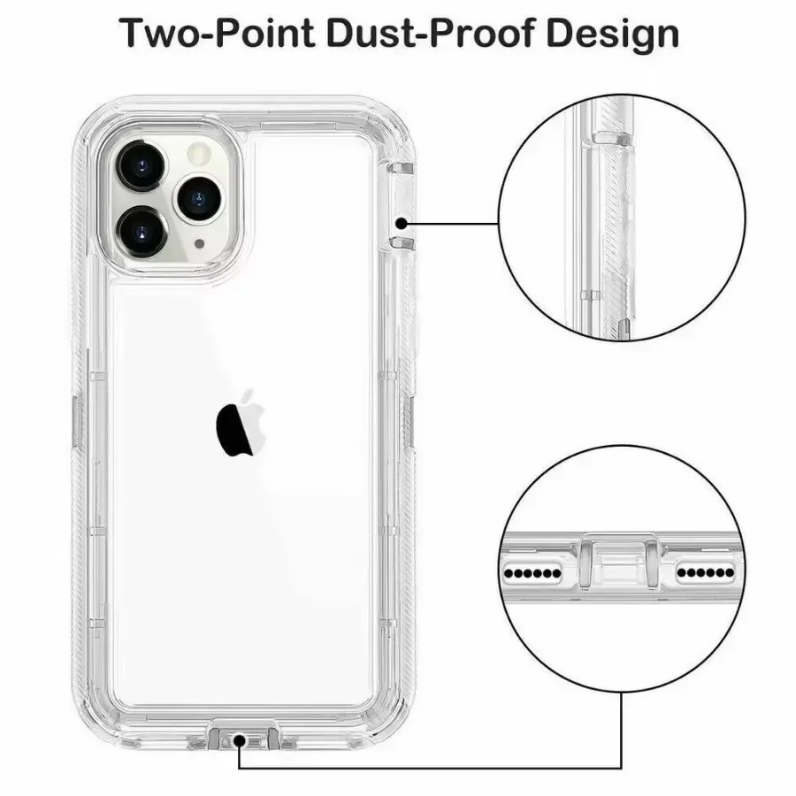 Ultimate 360° Protect Heavy Duty Phone Case - 3 - Layered Shockproof ...