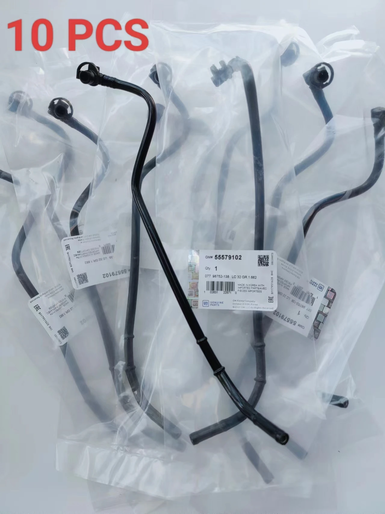 10-PCS-Thermostat-Hose-55579102-Throttle-Body-Outlet-Heater-Pipe-For ...