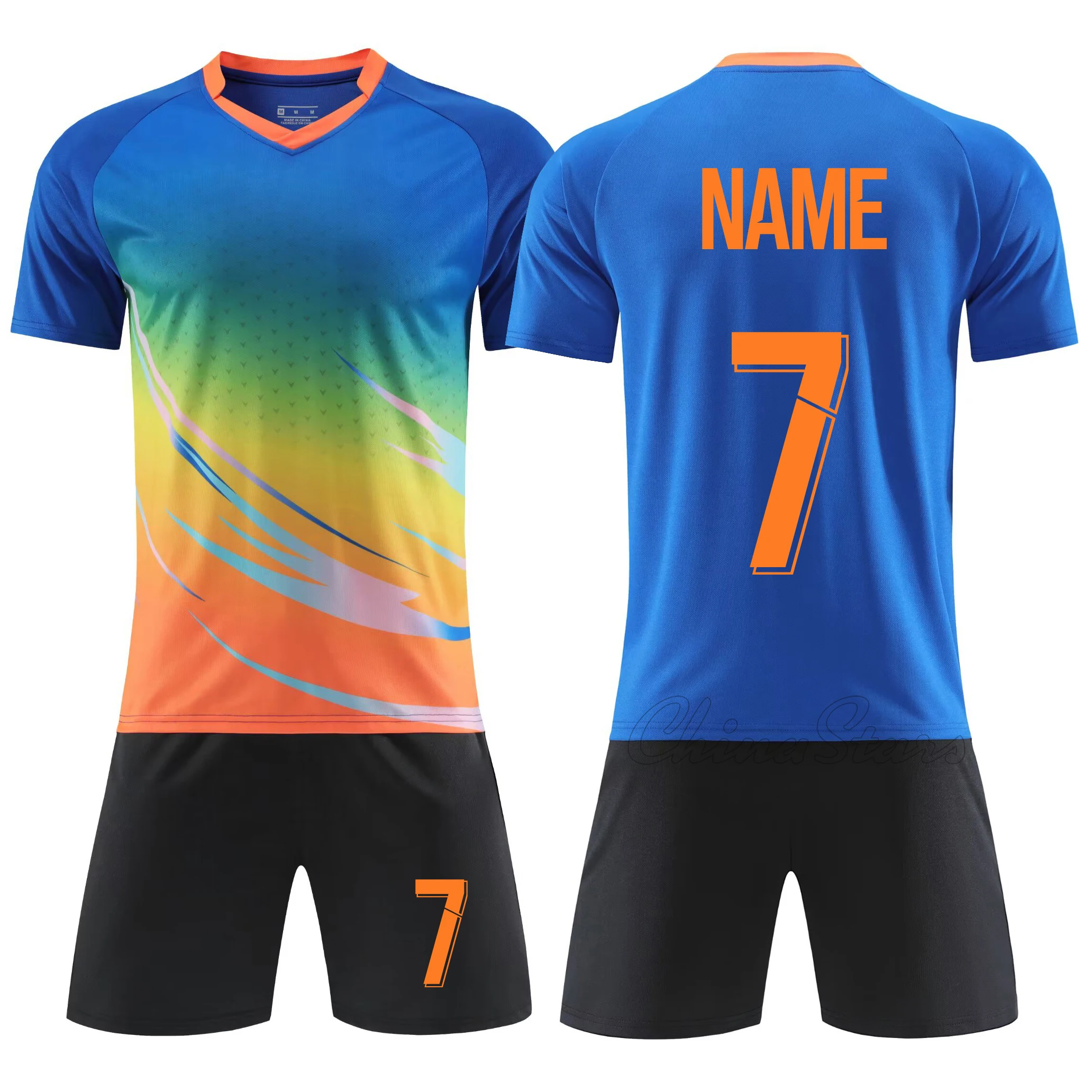 Soccer Jersey Training Uniforms Kids Adult Sport Kit 2025 DIY Custom ...