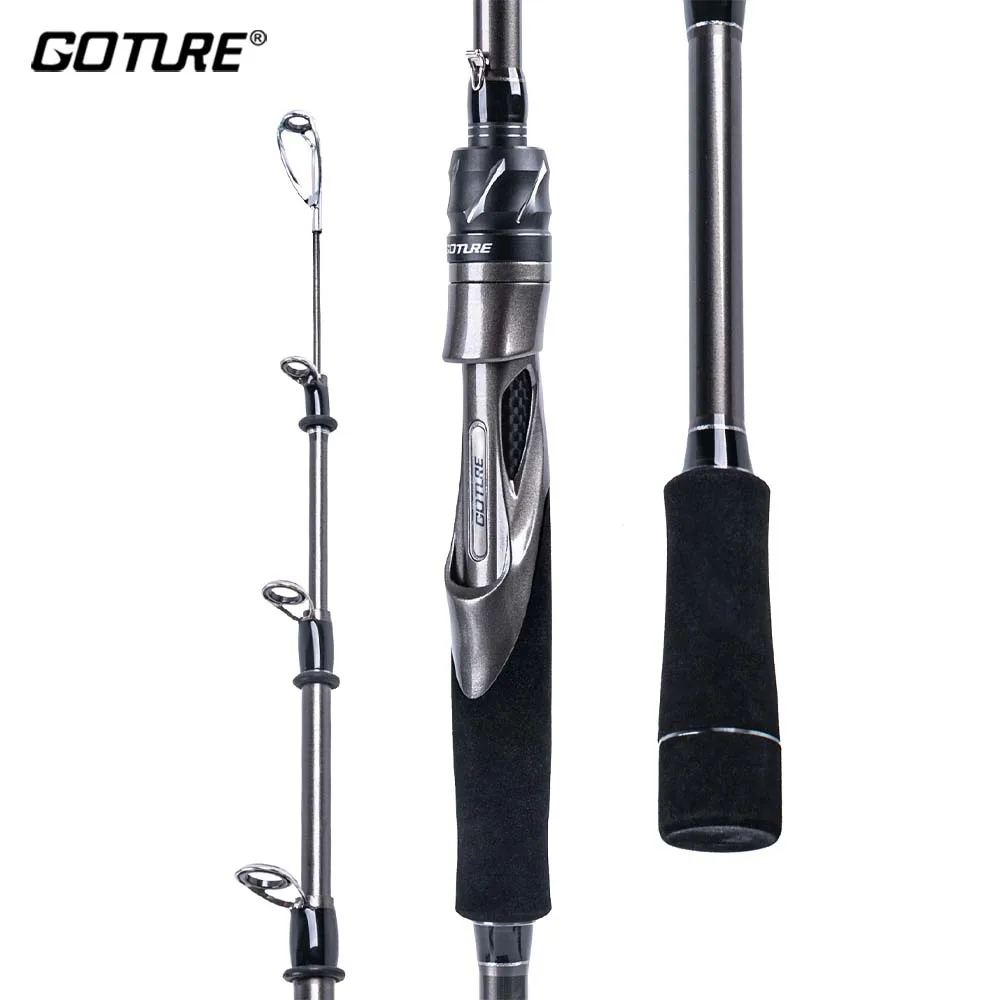 Goture Ninja 1.8m 2.1m 24T Carbon Fiber Telescopic Spinning Fishing Rod ...