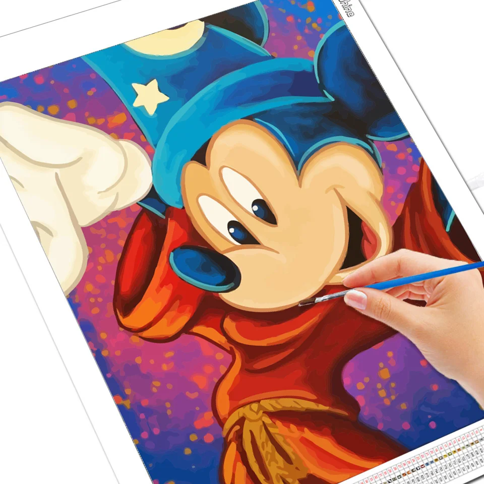 Mickey Mouse Oil Painting