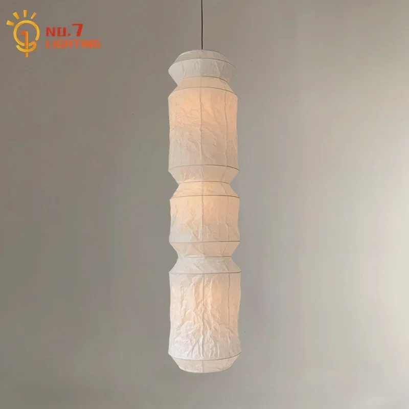 Japanese Retro L6 Akari Noguchi Yong Pendant Lights Designer Rice Paper ...