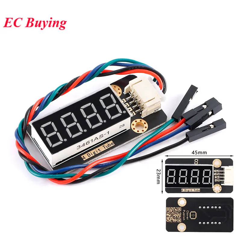 4 Bit Digital Tube Tm1650 Four Digit 0.36 Inch 0.36" Common Cathode ...