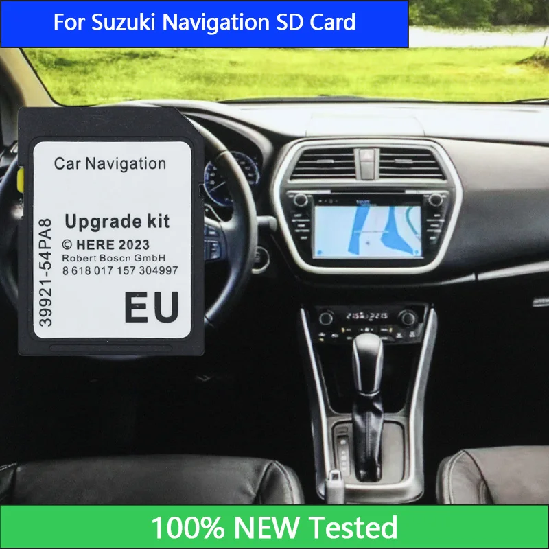 FOR UK Europe Latest Suzuki Sat Nav SD Card 32GB GPS Map 2023 Edition ...