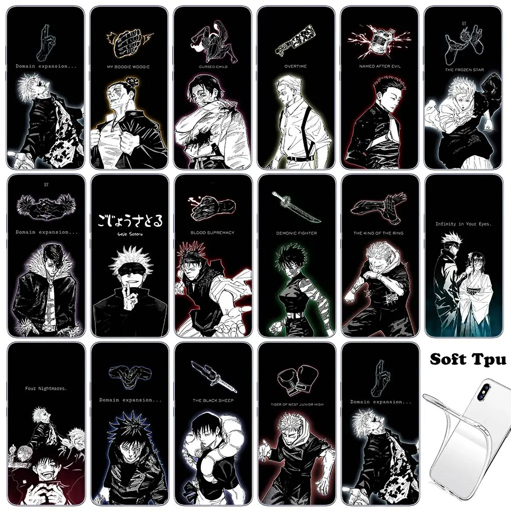 Jujutsus-funda-Itadori-Yuji-Kaisen-Gojo-Satoru-Choso-para-Motorola-Moto ...