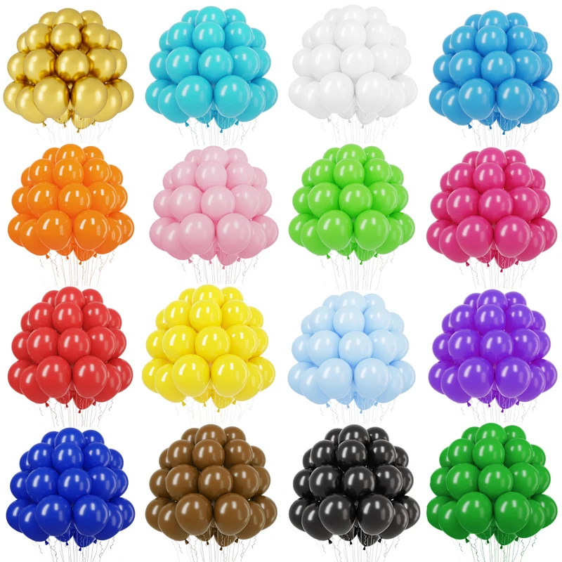 10-12inch-10-30-50-Pcs-Latex-Balloon-Kids-Birthday-Party-Decorations ...