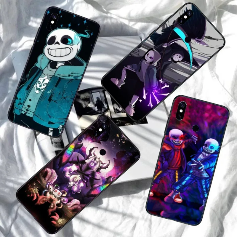 Undertale Sans Anime Phone Case For Xiaomi Redmi Note 11 10 9T 8 7 Pro ...