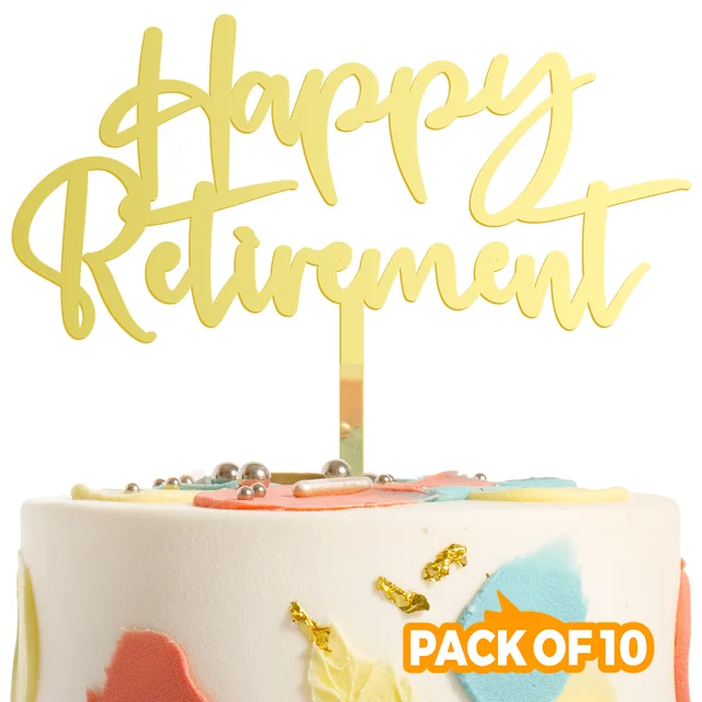 Happy Retirement Cake