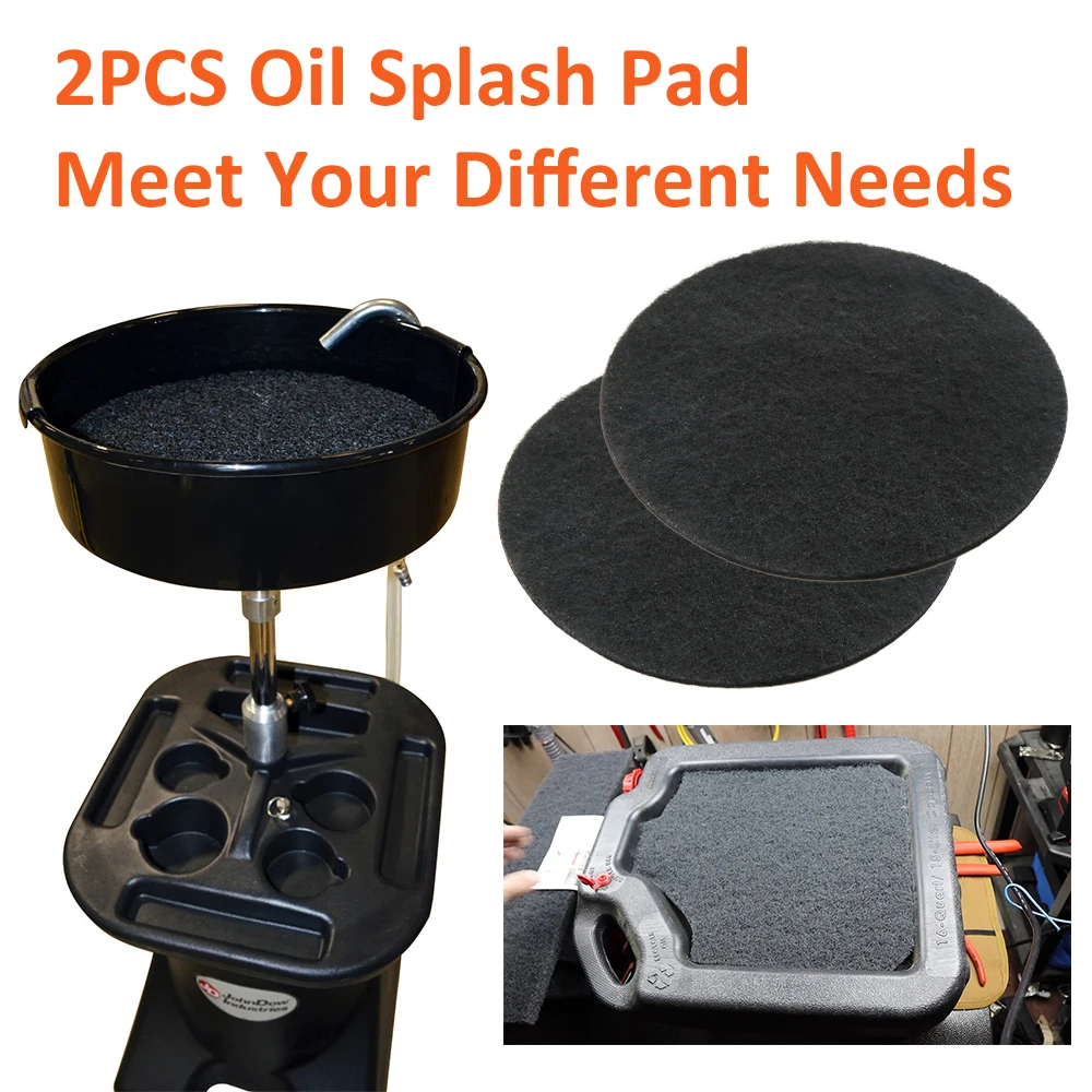 38cm-Oil-Drain-Splash-Pad-2-Pcs-No-Splatter-Pad-Round-Pad-for-Car ...