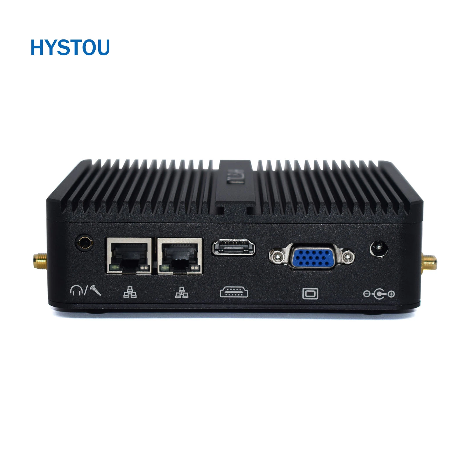 Quad Core Fanless Desktop Micro Mini PC Intel Celeron J4125 Windows 10 ...