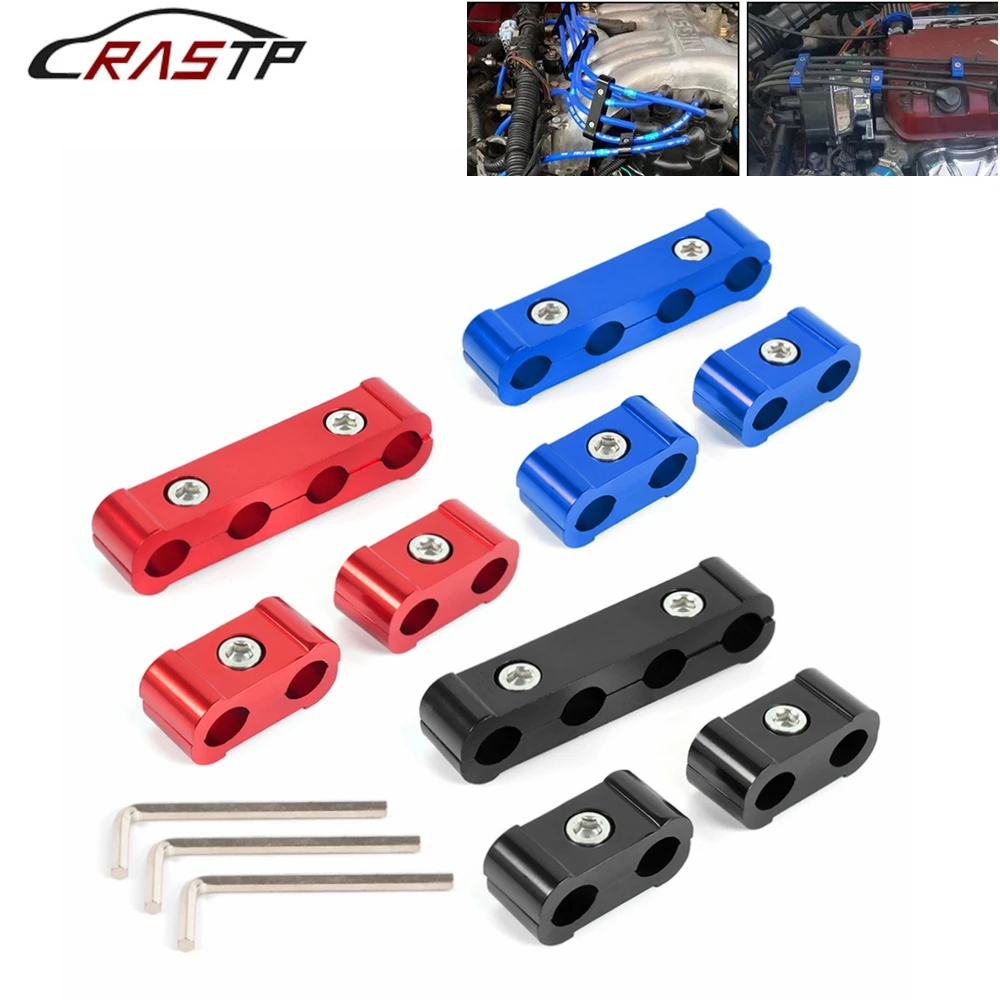 RASTP-3pcs 8MM/9MM/10MM Car Spark Plug Electrical Wire Clamp Separator ...