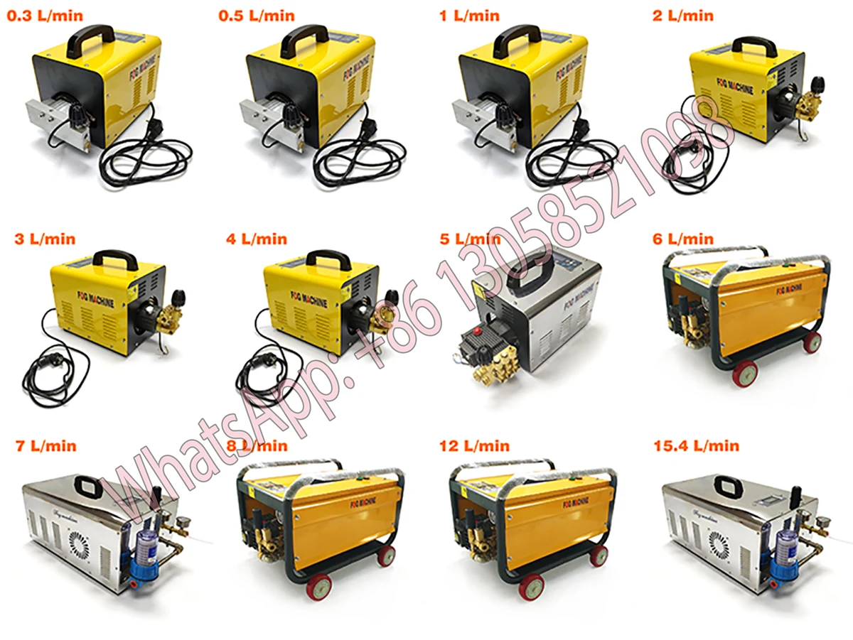 0.5L 1L High Pressure Fog Pump Water Misting Machine for Outdoor ...