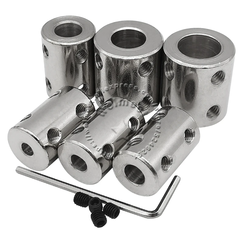 1Pcs 3.17Mm/4Mm/5Mm/6Mm/8Mm/10Mm/12Mm Starre As Koppeling Koppeling ...