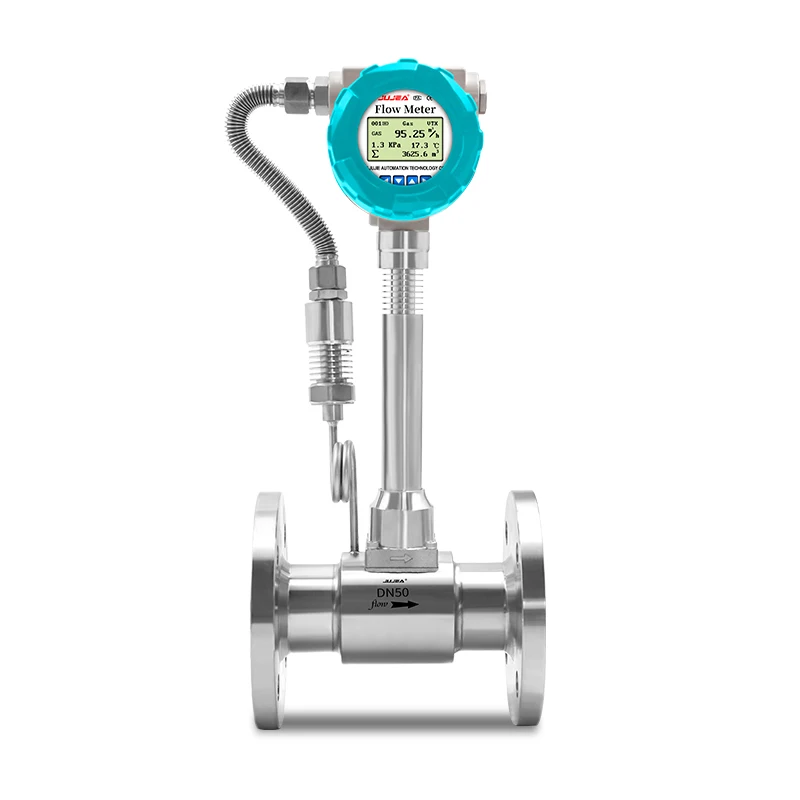 Stainless Steel Custom Vortex Flowmeter High Efficiency and High ...