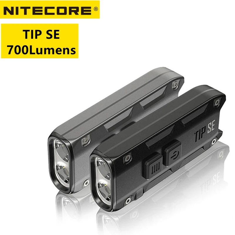 Original Nitecore Tip Se Keychain Light Dual-core Usb Rechargeable ...