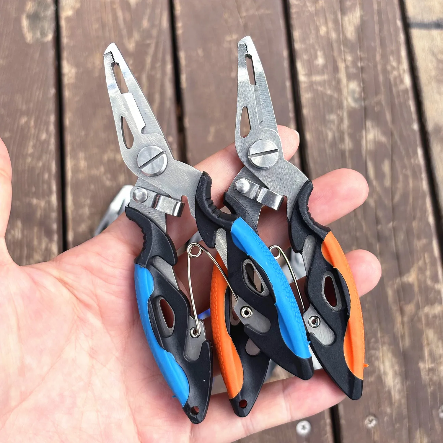 Fishing Pliers Fishing Plier Scissor Multifunction Braid Line Lure ...