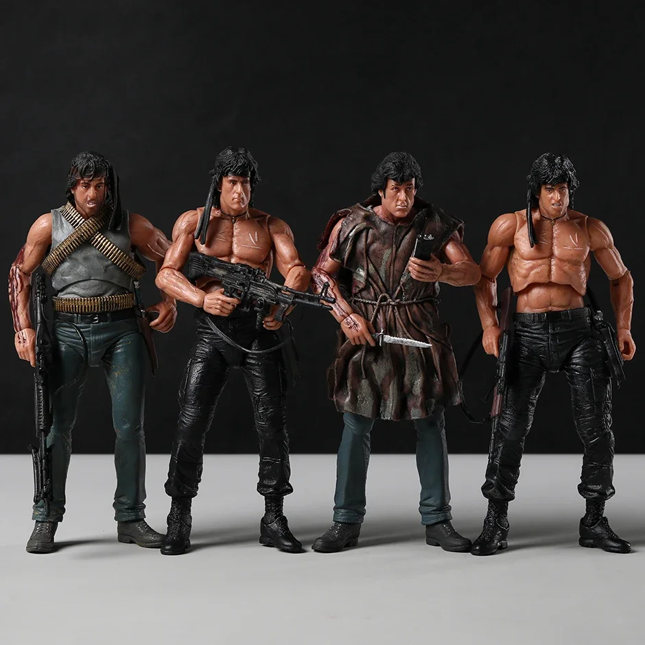 NECA-Rambo-SDCC-2015-figura-de-acci-n-de-fuerza-de-la-libertad-modelo-m ...