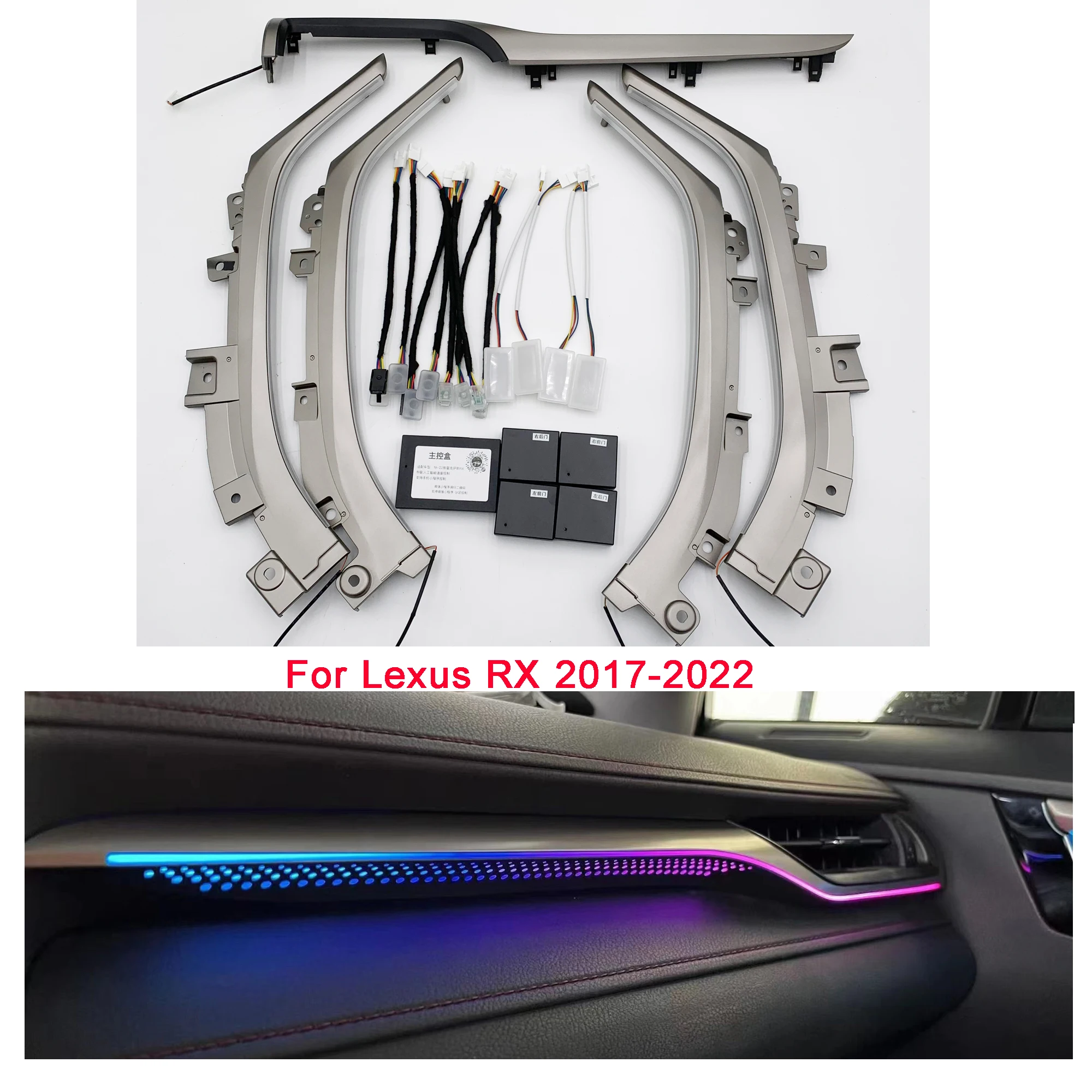 Atmosphere-light-For-Lexus-RX-RX300-350-2017-2018-2019-2020-2021-2022 ...