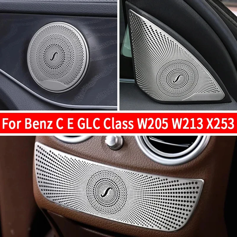 For-Mercedes-Benz-C-E-GLC-Class-W205-W213-X253-Steel-Speaker-Trim-Cover-Car-Door.jpg