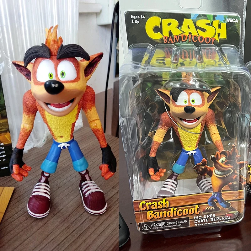 Crash-Figure-Game-Bandicoot-Sane-Trilogy-Action-Anime-Figure-Toy-Doll ...