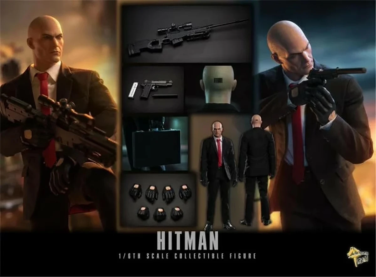 MTTOYS 007 1/6 Hitman MASTER TEAM 12'' Male Soldier Action Figure Full ...