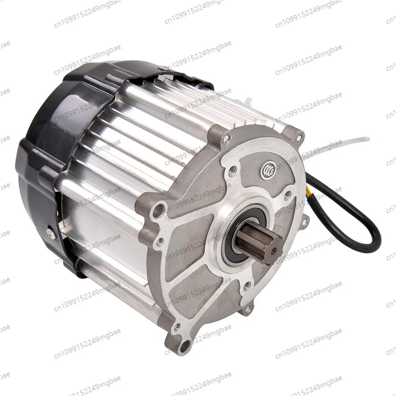 24v 36v 48v 60v 72v 800w DC Brushless Motor 6-tooth 120 Differential ...