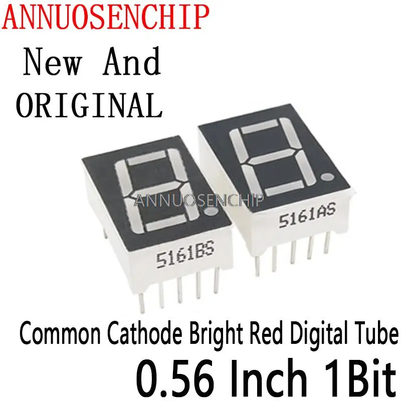 10PCS-Common-Cathode-Anode-Digital-Tube-Red-LED-Digit-Display-7-Segment ...
