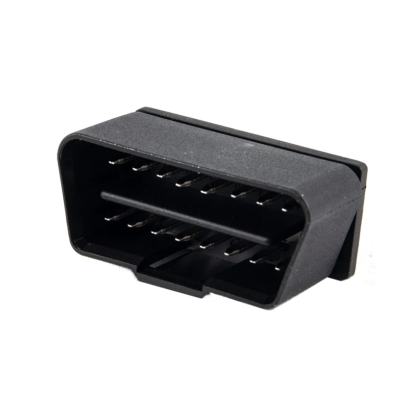 16-Pin-Automobile-Black-Male-Connector-OBD2-Wire-Sockets-obd-Adapter-Diagnostic-Tool-Connector ...